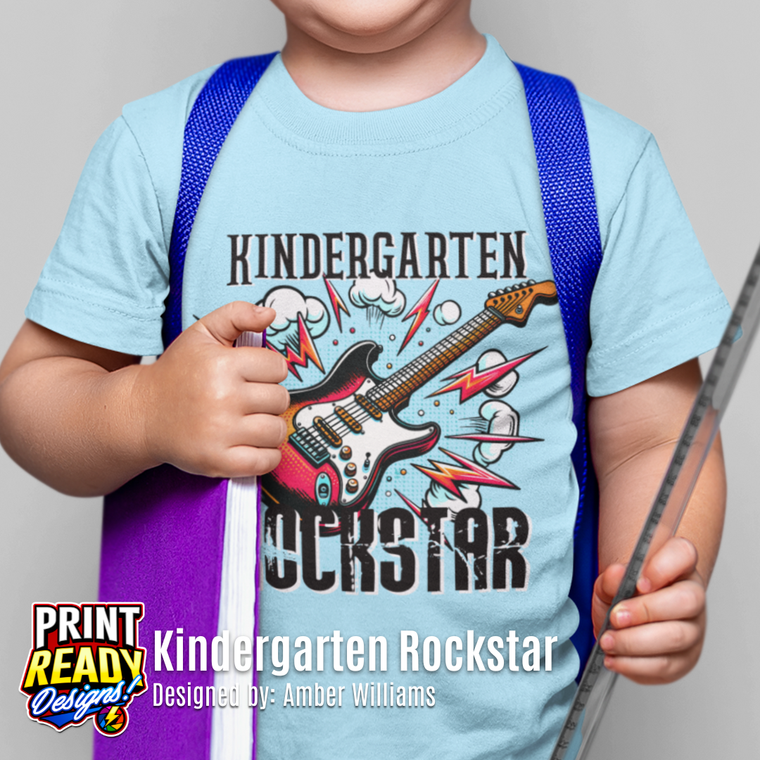 Print Ready - Kindergarten Rockstar