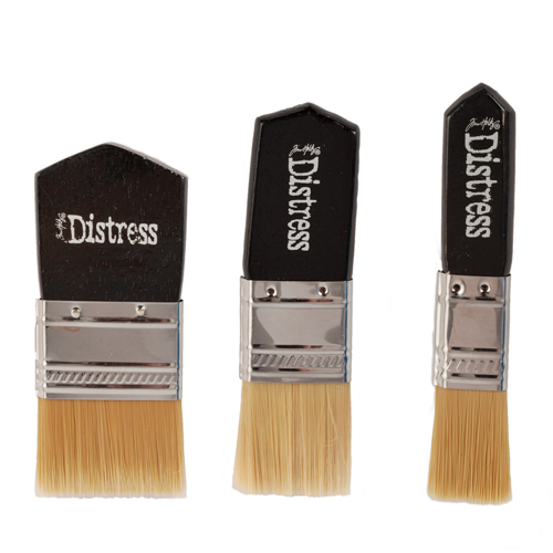 Tim Holtz Distress Collage Brush 3 Pack