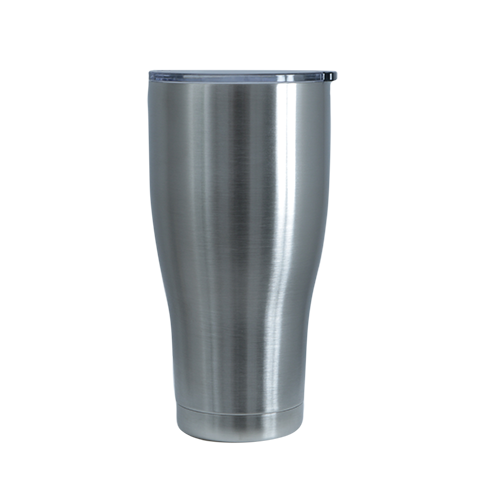 HOTTEEZ Stainless Tumbler - Modern Curve - 30oz. HOTTEEZ Stainless Tumbler - Modern Curve - 30oz.