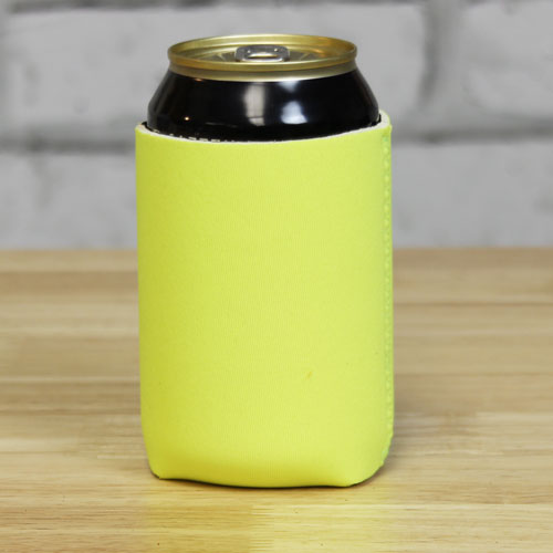 Can Cooler - Neon Yellow