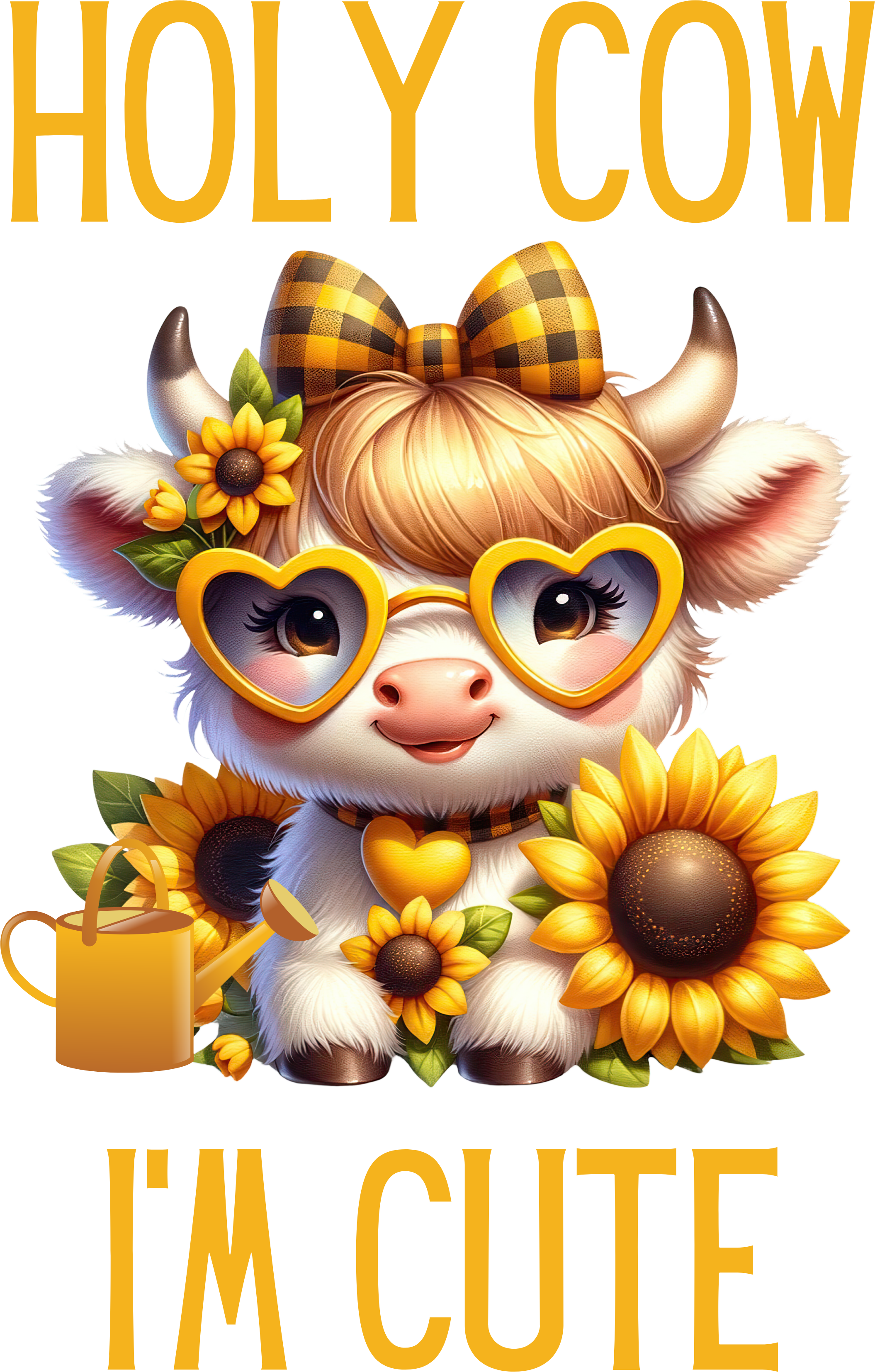 Print Ready - Holy Cow I'm Cute