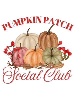 Print Ready - Pumpkin Patch Society Club